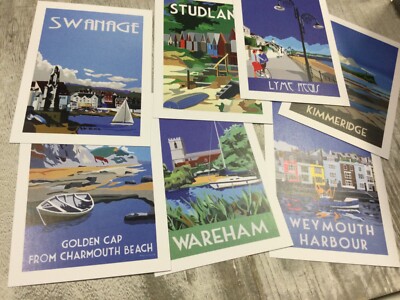 Collectable Topographical Dorset Postcards for sale | eBay