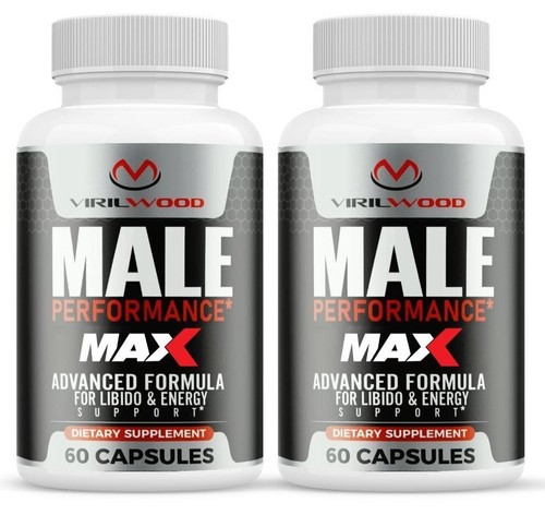 (2 Pack) VirilWood Max Performance Pills for Men, Viril Wood Male ...
