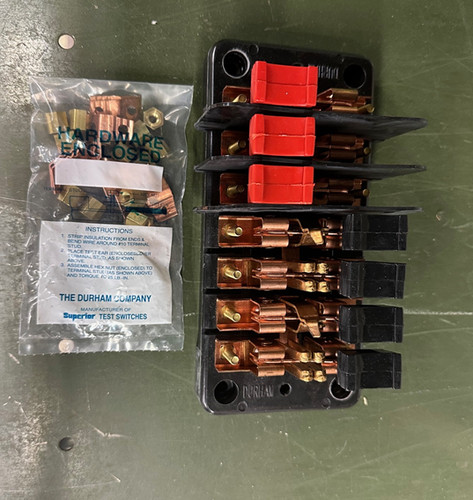 7 Terminal Test Switch Durham two currents three voltage | eBay