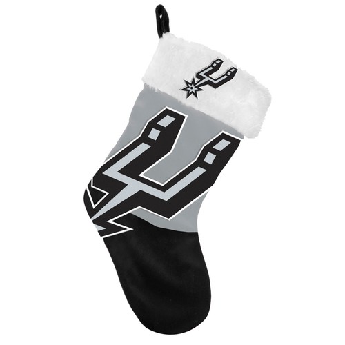 San Antonio Spurs Christmas Stocking Holiday 17" Team Big Logo New ...
