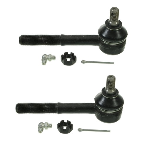 Pair Set of 2 Inner Steering Tie Rod Ends Moog for Nissan D21 Pickup ...