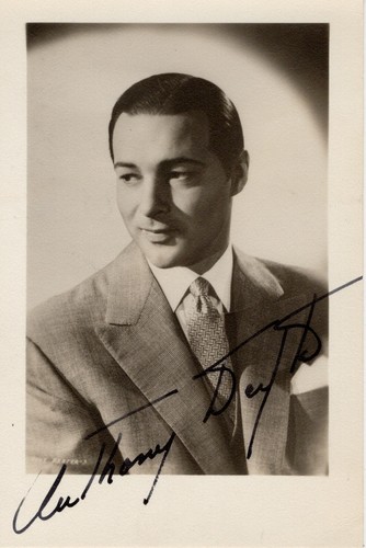 Anthony Dexter- Signed Sepia Vintage Photograph | eBay