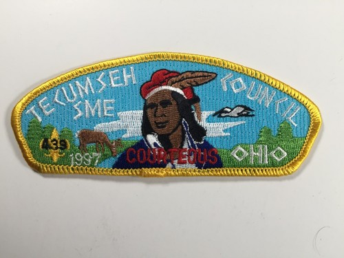 1997 Tecumseh Council FOS Scout Law Courteous BSA CSP Patch | eBay