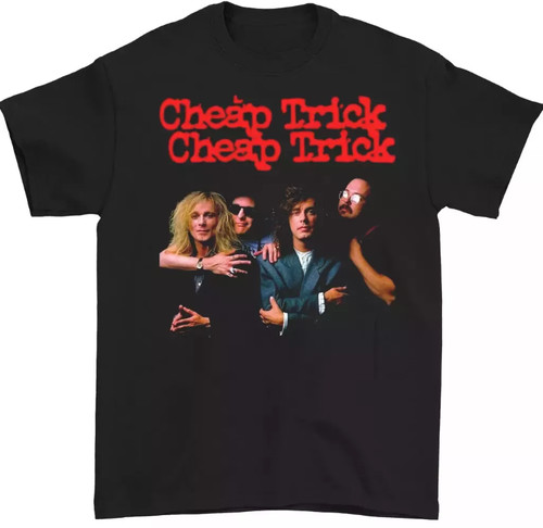 Cheap Trick Band Music Concert Tour 2024 T-shirt Short Sleeve All Size ...
