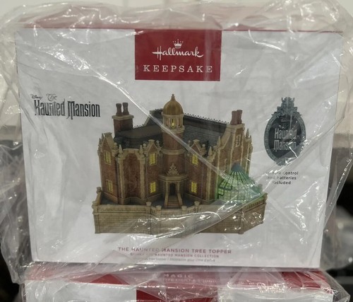 🔥 Hallmark Keepsake Disney The Haunted Mansion Tree Topper 2023 NEW ...