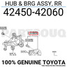 4245052061 Genuine Toyota HUB & BRG ASSY RR 42450-52061 | eBay