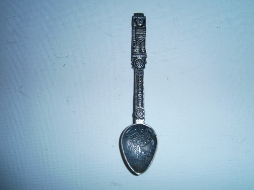 Vintage Aztec Mayan Mexican Silver Spoon 4 - 1/2 inches Beautiful ...