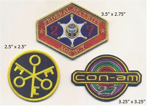OUTLAND MOVIE - POLICE PATCH SET - OLND1-3 | eBay