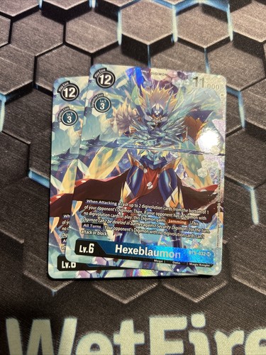Hexeblaumon Alternate Art - BT5-032 - NM - Digimon TCG | eBay