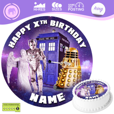 Dr Who Cake Topper for sale | eBay