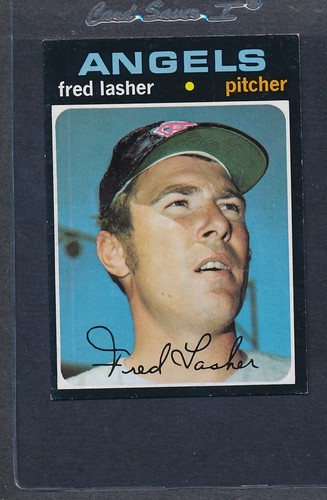 1971 Topps #707 Fred Lasher Angels EX *5281 | eBay