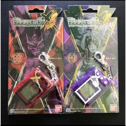 BANDAI Digimon Pendulum Ver. 2 Red & Purple Digital Monster NEW Set of ...