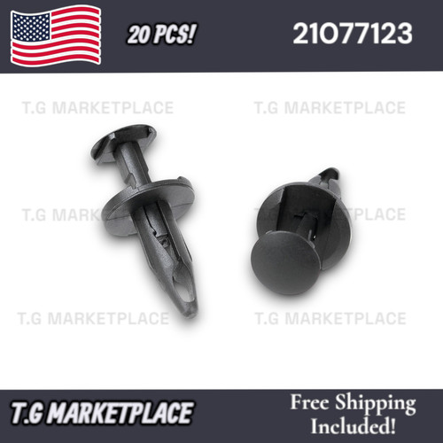 *NEW* Set of 20: Wheel Well Push Retainer Clips 21077123 For Saturn | eBay
