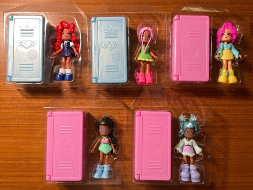 Royale High FIRE NATURE LIGHT WATER ICE SURPRISE LOCKERS Toy Figures ...