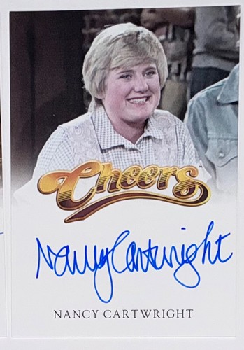 2025 Rittenhouse Cheers Nancy Cartwright Auto Autograph Full Bleed Card ...