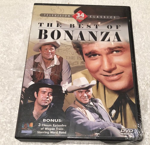 The Best of Bonanza (DVD, 2007) NEW/Sealed Pkg. 34 Episodes of Bonanza ...