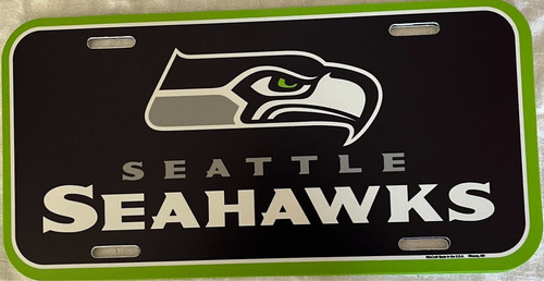 Seattle Seahawks plastic license plate *FREE SHIPPING* | eBay