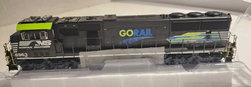Athearn Genesis Norfolk Southern Sd60e #6963 Gorail G65208 HO Scale NS ...