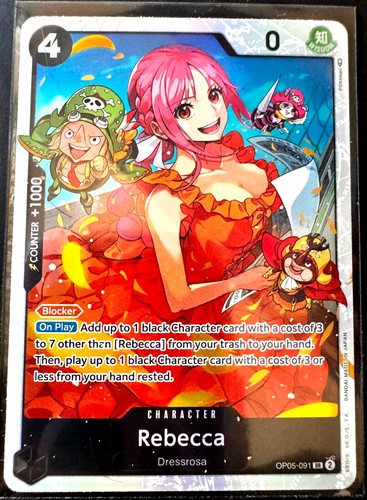 ONE PIECE!!!!! Rebecca SR OP05-091 - Awakening of the New Era - One ...
