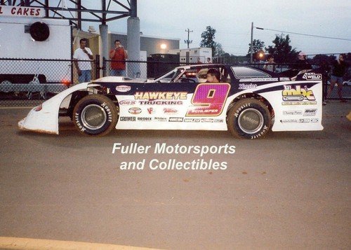 DAN SCHLIEPER 2006 #S9 DIRT LATE MODEL CAR 8X10 PHOTO THE WISCONSIN ...