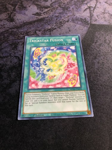 Trickstar Fusion MP20-EN026 Yu-Gi-Oh! 1st Edition NM | eBay
