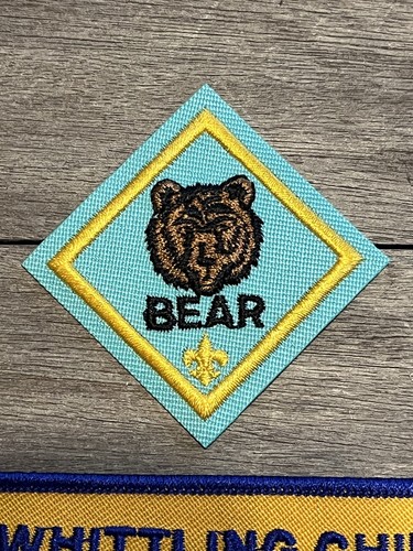 Bear Rank Boy Scouts of America BSA Scouting Cubs Scouts Badge Award ...