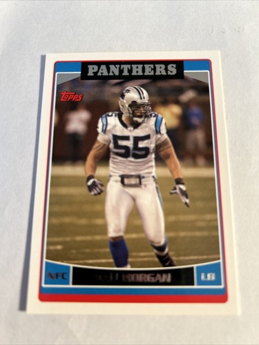 2006 Topps Dan Morgan #173 Carolina Panthers Miami Hurricanes | eBay