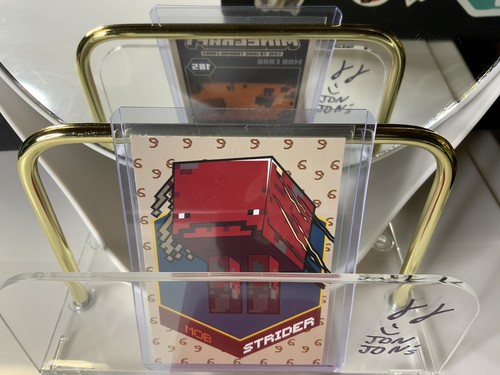 Panini Minecraft Time To Mine Trading Cards No. 185 Mob Card Strider NM ...