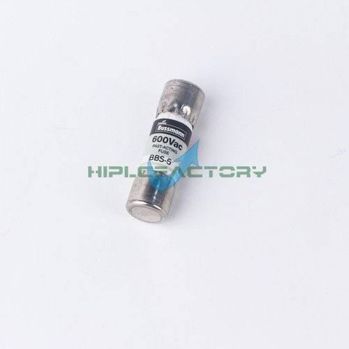 2PCS NEW Bussmann BBS-5 BBS 5A 600V Midget Non-Indicating Fast Acting ...