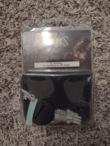 HORDES: Minions: DR. ARKADIUS FARROW WARLOCK [PIP 75028] | eBay