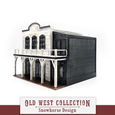 Ho Scale Old West In Ho Scale Model Railroad Buildings, Tunnels ...