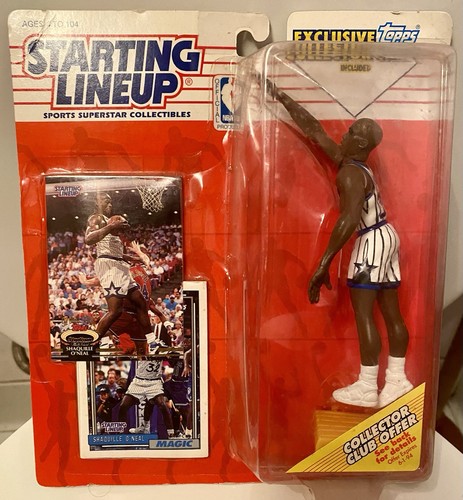 1993 Shaquille O’Neal Starting Lineup Figure SLU RC Magic 2 Rookie ...