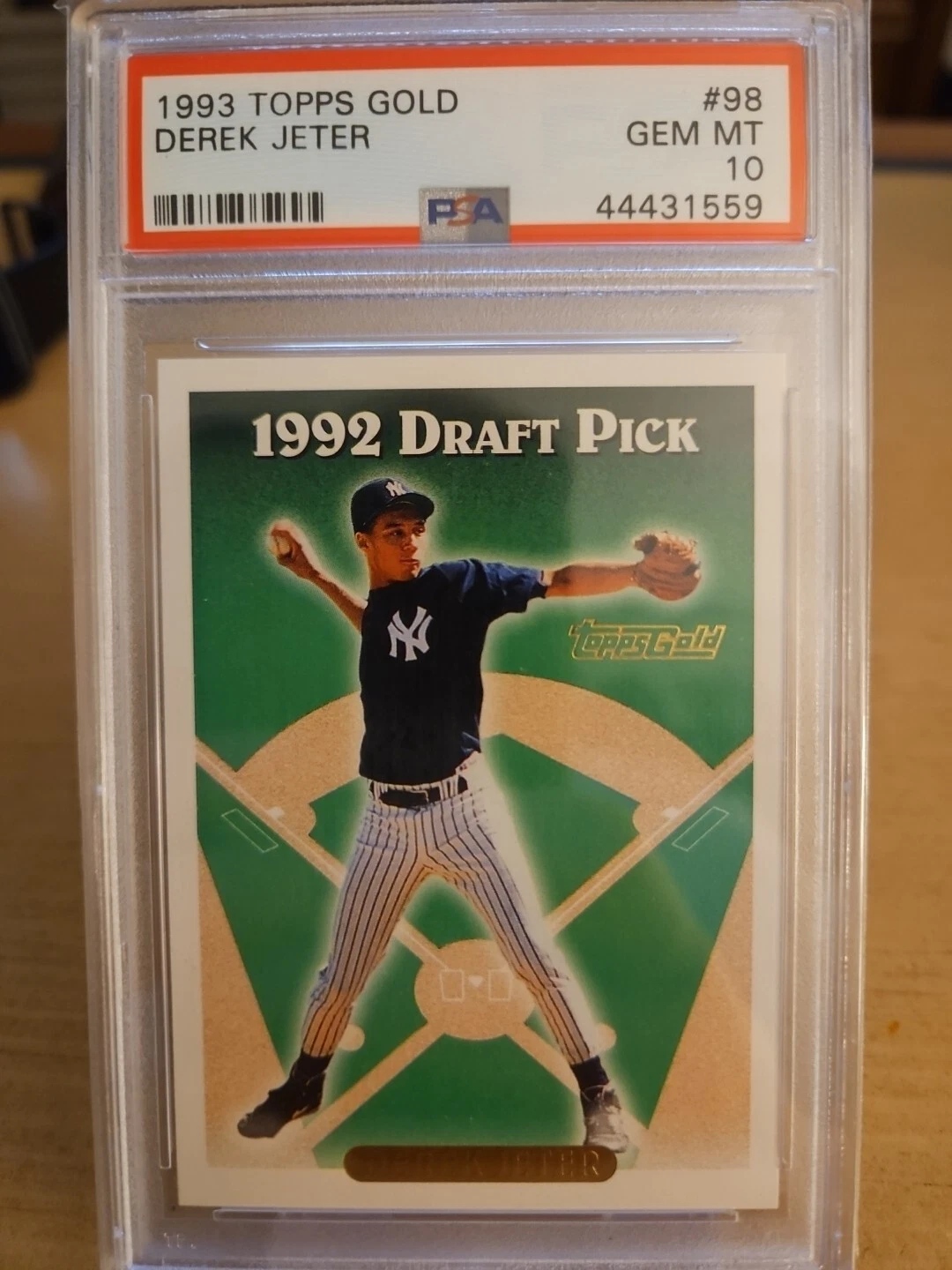 Derek Jeter 1993 Topps #98 Gold Price Guide - Sports Card Investor