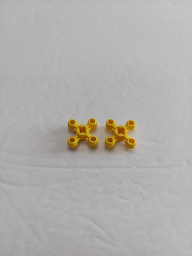 2 x Lego Technic Yellow Knob Wheel 32072/ set 8455 8274 8289 8053 8421 ...