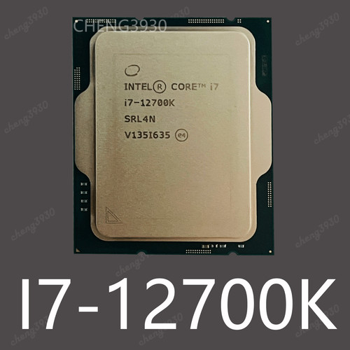 Intel Core i7-12700K 3.60ghz 12 cores 20 threads LGA-1700 CPU processor ...