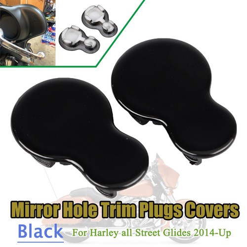 Fairing Mirror Hole Plugs Fit For Harley Street Glide Special FLHXS ...