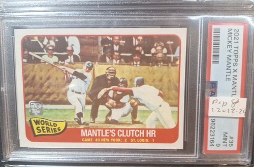 2021 Topps X Mantle Mickey Mantle # 35. PSA 9 | eBay