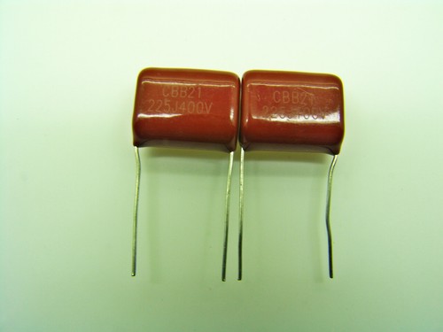 10pcs CBB Metallized Film Capacitor 2.2uF 225J 400V | eBay