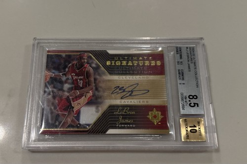 LeBron James Signed Ultimate Collection Card BGS 8.5 AUTO | eBay