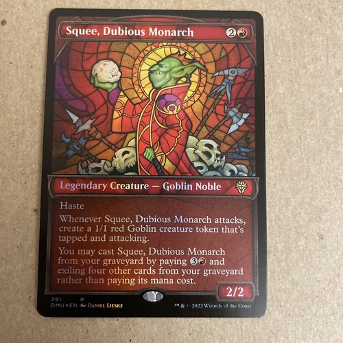 Squee, Dubious Monarch SHOWCASE FOIL, Dominaria United, MTG NM/M | eBay