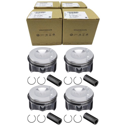 06H107065DM 4 x OEM KS Upgraded Piston Set Φ23mm for VW Tiguan AUDI A4 ...