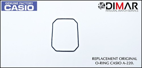 CASIO Dichtung/ Rückdichtung Gummi, O-Ring, Für A-220. | eBay