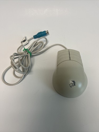 Vintage Packard Bell 2 Button PS/2 Ball Mouse Model MUSBJL Great Mouse ...