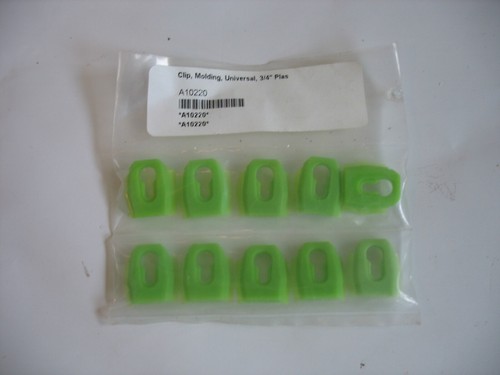 New Set of 10 3/4" Universal Molding Clip Set Pontiac Chevy Buick Olds ...