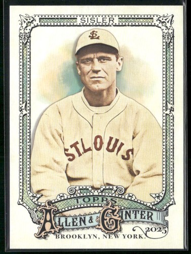 2025 Topps Allen & Ginter #170 George Sisler | eBay