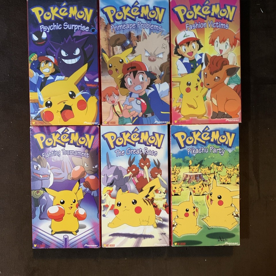 Pokémon (TV series) VHS Tapes for sale | eBay