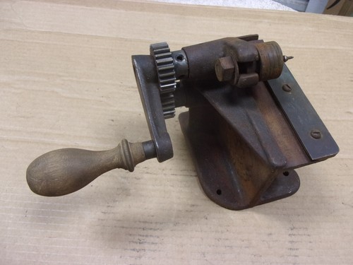 Vtg Hand Cranked Antique Keller Printing Co Clothing Ticket Tag Lable ...