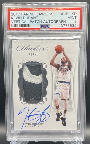 2017 Kevin Durant Flawless Patch Auto /25 - PSA 9 | eBay