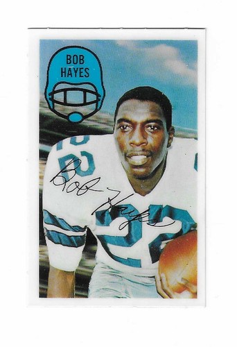 1970 Kellogg's 3-D Superstars BOB HAYES Dallas Cowboys card 39 MINT | eBay