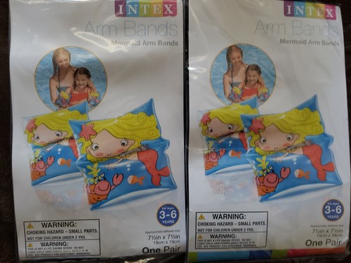 Lot of 2 Intex Mermaid Arm Bands | eBay